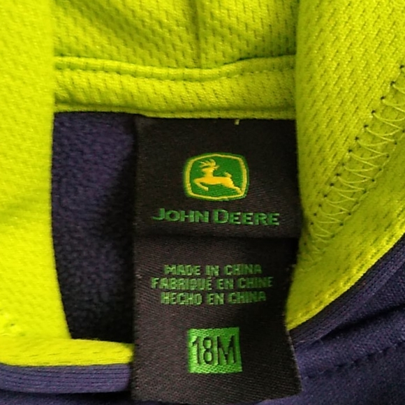 John Deere | Jackets & Coats | John Deere Tractors Hooded Jacket | Poshmark